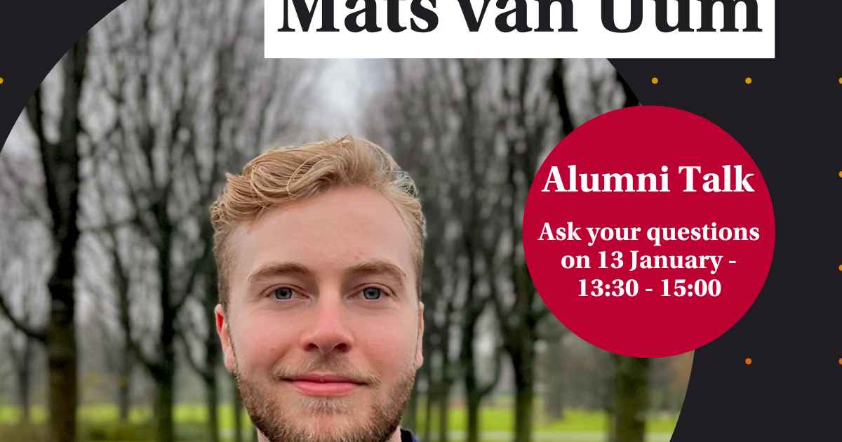 PPLE Alumni Talk - PPLE - University of Amsterdam